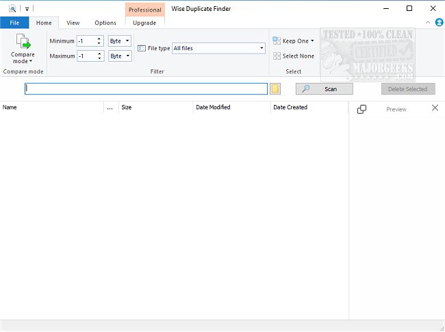 Download Wise Duplicate Finder Portable - MajorGeeks