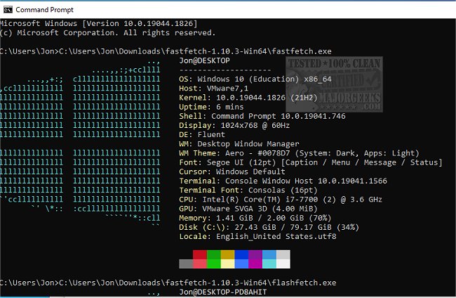 Download Fastfetch - MajorGeeks