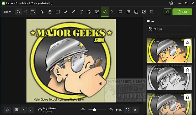 Download Icecream Photo Editor 1.54 - MajorGeeks