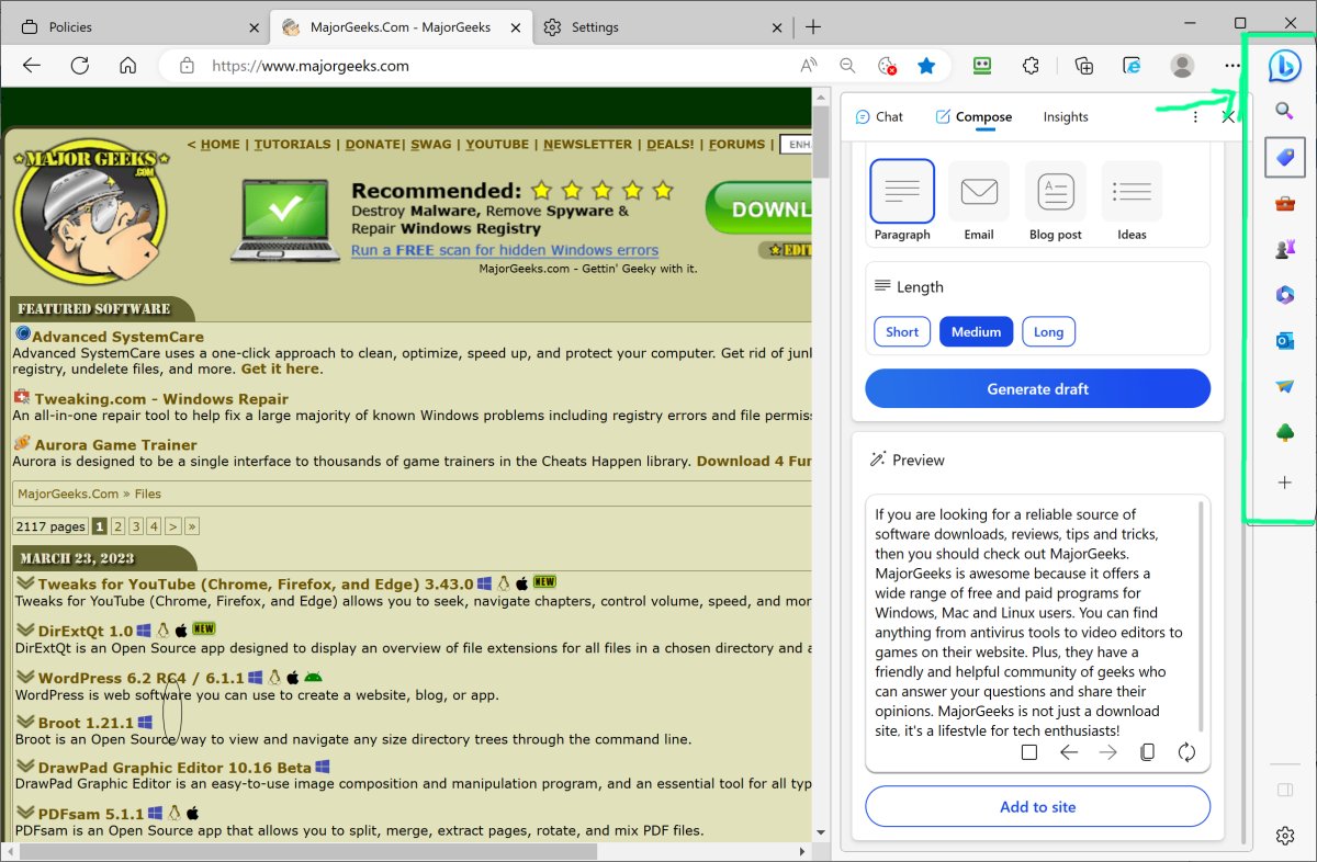 Download Add Or Remove Bing Discover Button - MajorGeeks