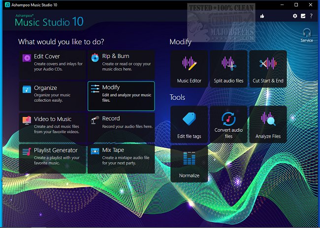 Download Ashampoo Music Studio - MajorGeeks