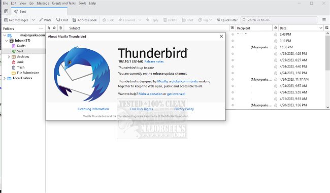Mozilla Thunderbird 24