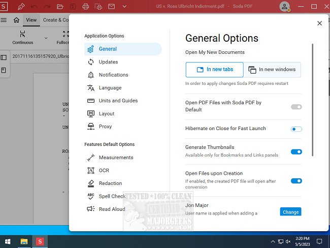 Download Soda PDF - MajorGeeks