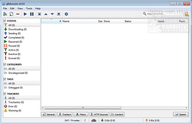 Download qBittorrent Portable - MajorGeeks