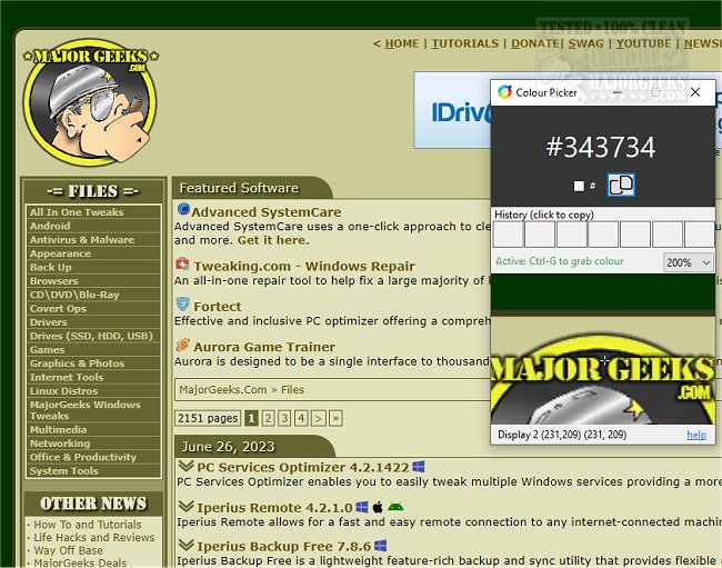 Download Colour Picker - MajorGeeks