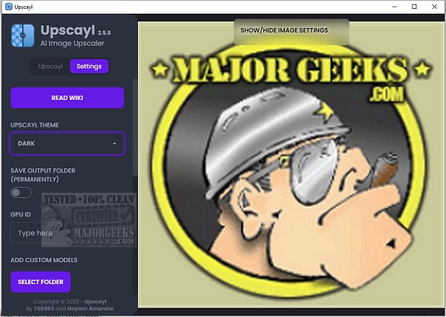 Download Upscayl - MajorGeeks