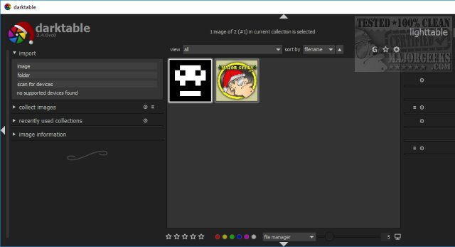 Download darktable Portable - MajorGeeks