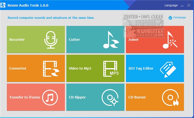 Download Renee Audio Tools - MajorGeeks