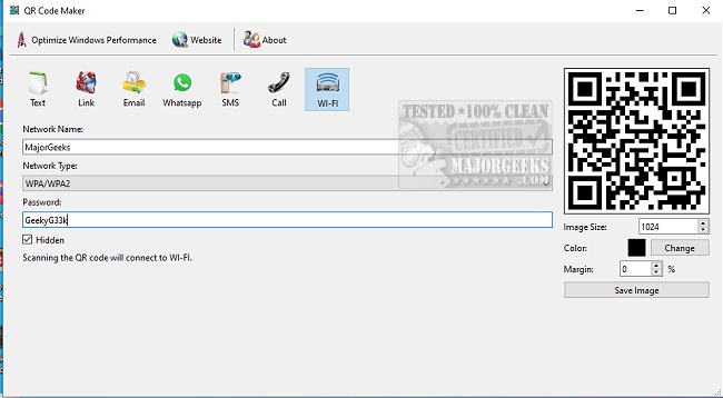 Download TweakNow QR Code Maker - MajorGeeks