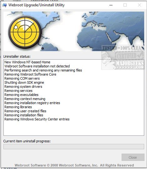Download Webroot Upgrade/Uninstall Utility - MajorGeeks