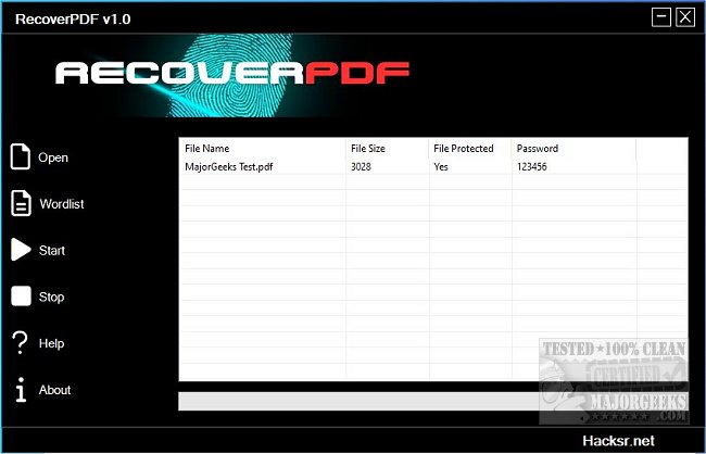 Download RecoverPDF - MajorGeeks