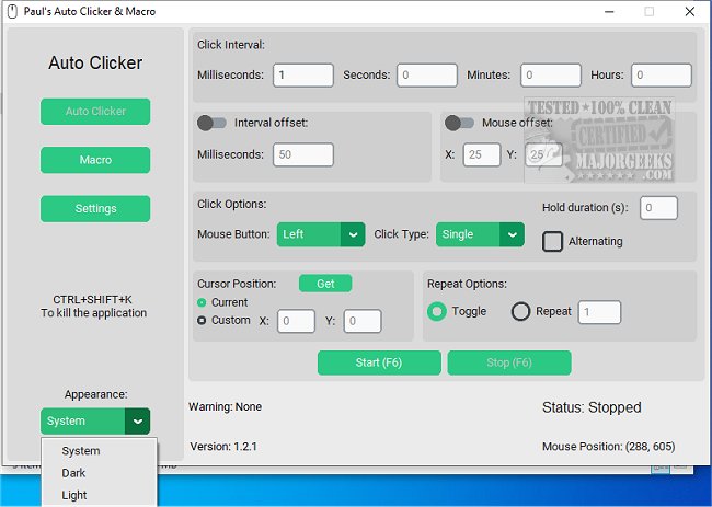 Download Paul's Auto Clicker & Macro - MajorGeeks