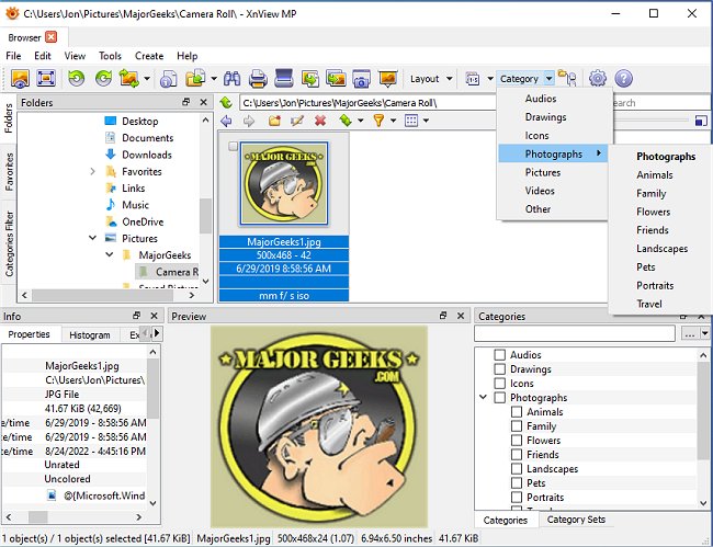 Download XnView MP Portable - MajorGeeks