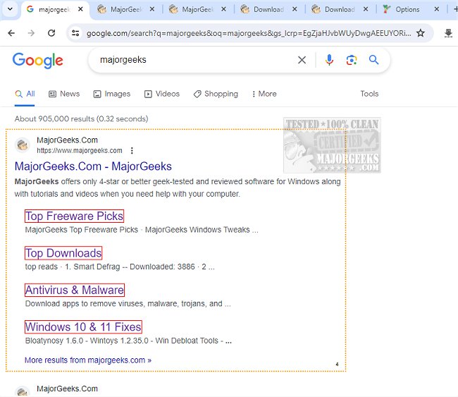 Download Linkclump for Chrome 2.9.5 - MajorGeeks
