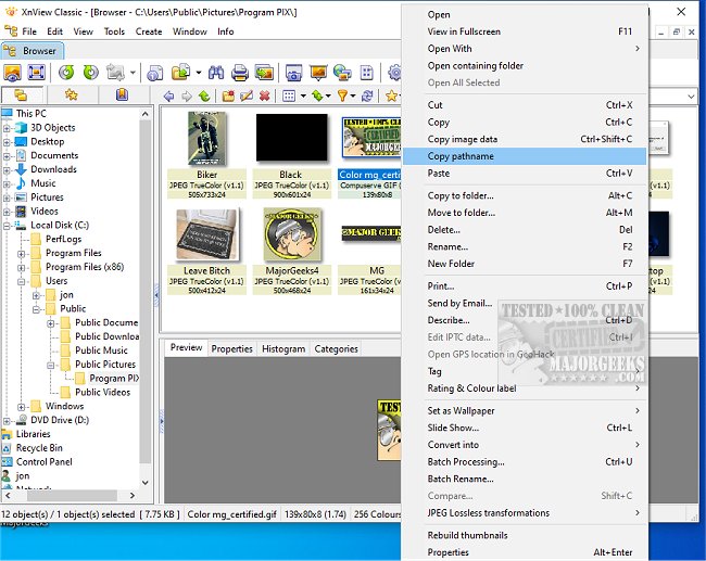 Download XnView Standard - MajorGeeks