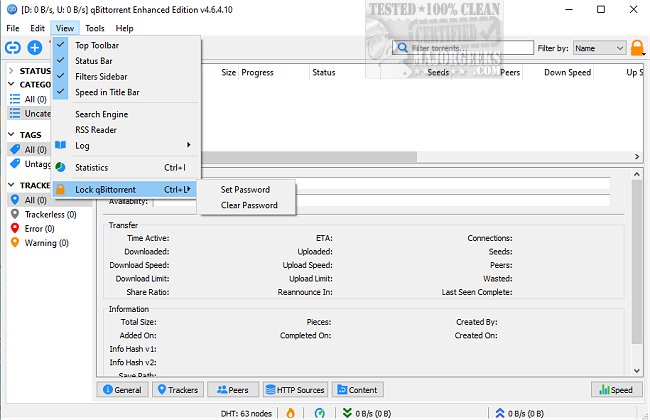 Download qBittorrent Enhanced Portable - MajorGeeks
