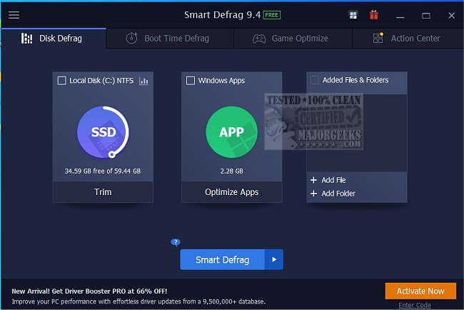 Download Smart Defrag Portable - MajorGeeks