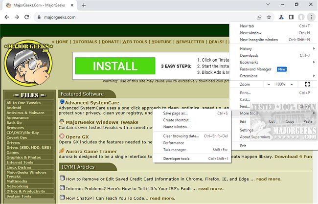 Download Supermium Portable - MajorGeeks