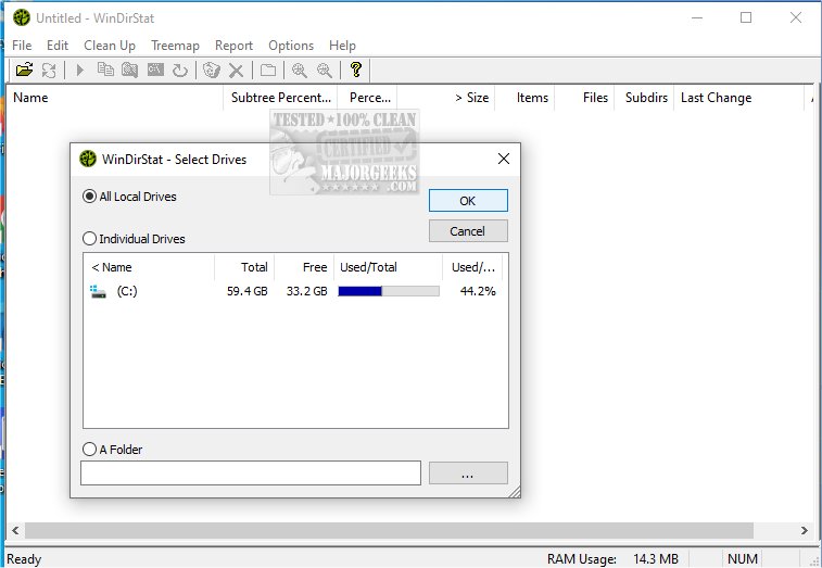Download WinDirStat Portable - MajorGeeks