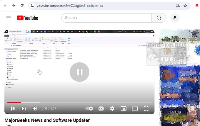 Download YouTube Space bar Fix for Chrome - MajorGeeks