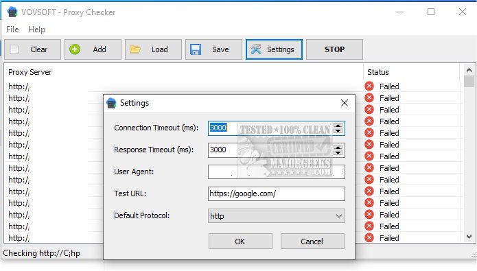 Download VOVSOFT Proxy Checker - MajorGeeks