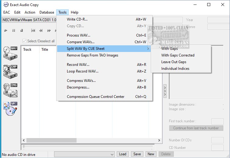 Download Exact Audio Copy - MajorGeeks