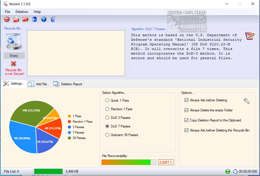 Download SecureDel - MajorGeeks