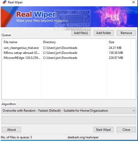 Download Real Wiper - MajorGeeks