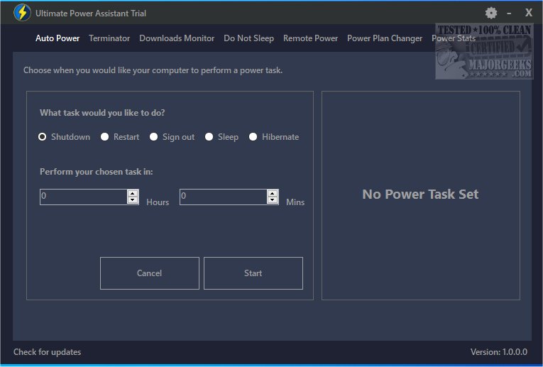 Download Ultimate Power Assistant - MajorGeeks