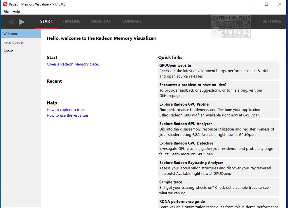 Download Radeon Developer Tool Suite - MajorGeeks