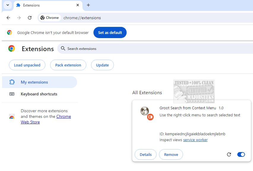 Download The Groot Search - MajorGeeks