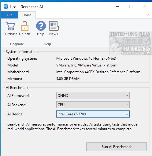 Download Geekbench AI - MajorGeeks