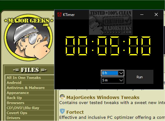 Download KTimer - MajorGeeks