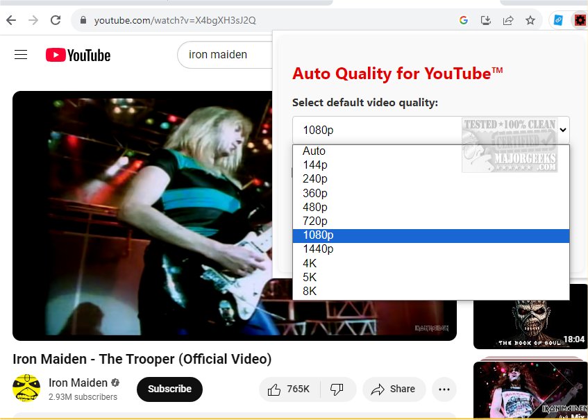 Download Auto Quality For Youtube Majorgeeks