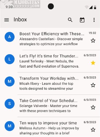 Download Thunderbird for Android - MajorGeeks