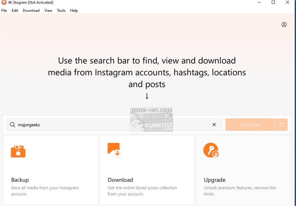 Download 4K Stogram 4.9.0 - MajorGeeks