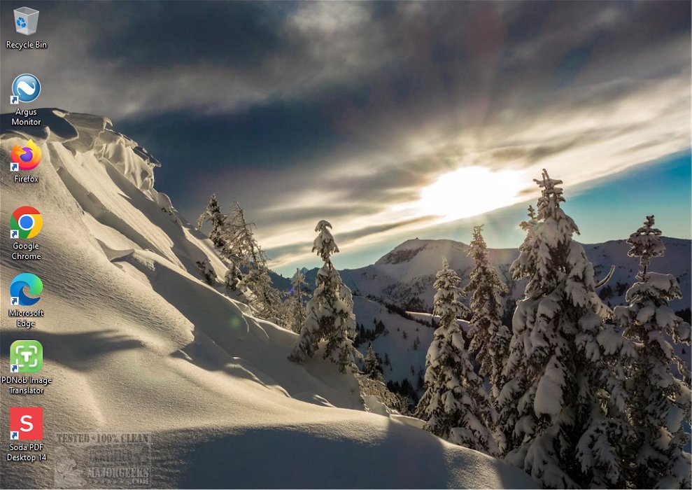 Download Snowy Landscapes Theme - MajorGeeks