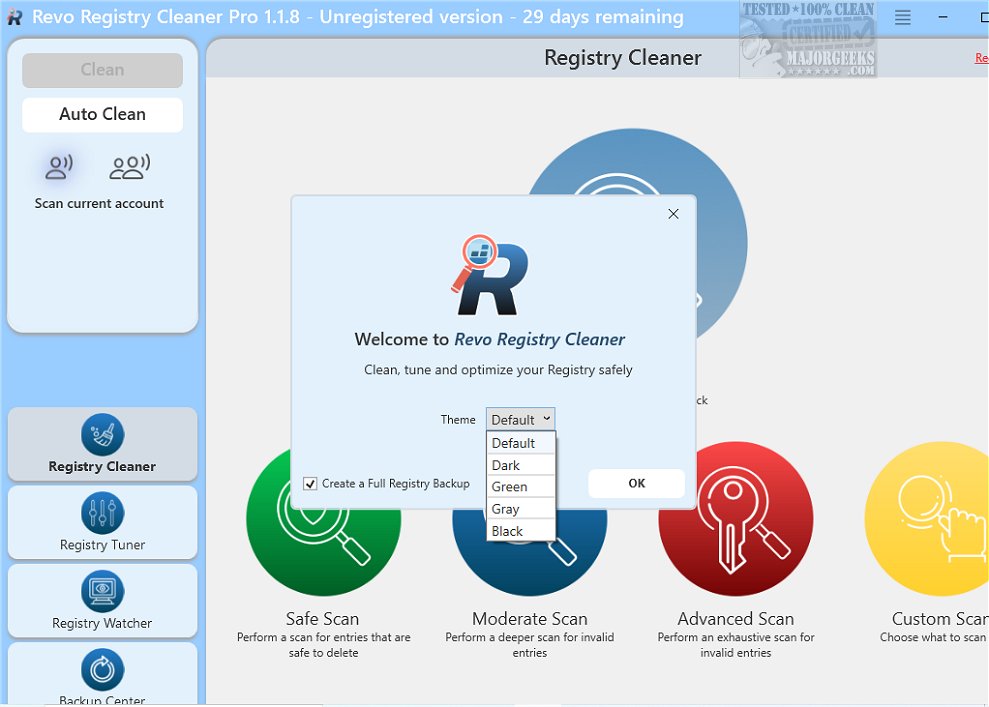 Download Revo Registry Cleaner - MajorGeeks