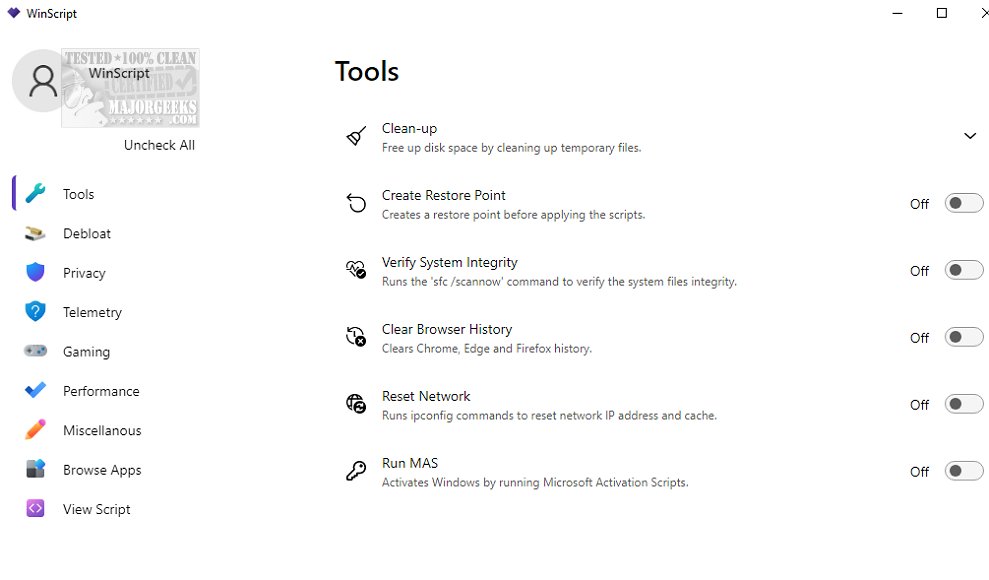 Download WinScript - MajorGeeks