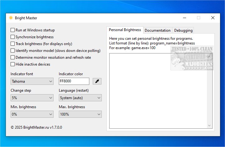 Download Bright Master - MajorGeeks