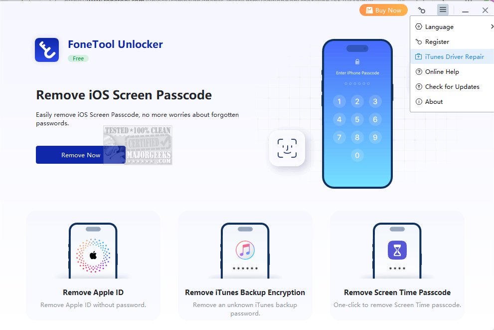 Download FoneTool Unlocker - MajorGeeks