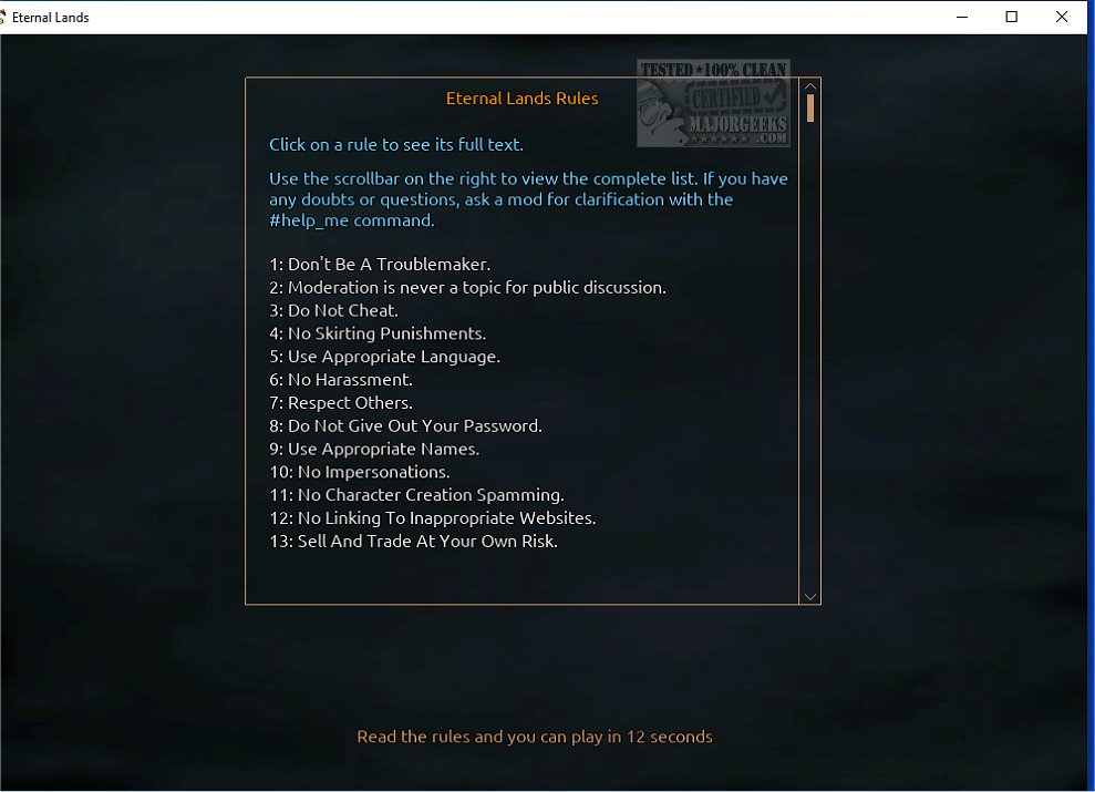 Download Eternal Lands - MajorGeeks