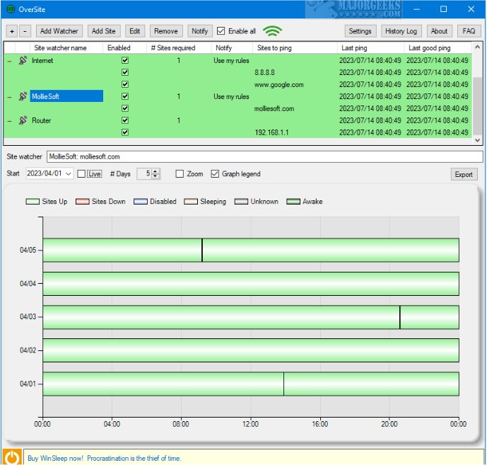 Download OverSite - MajorGeeks