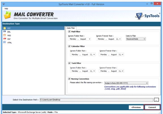 Download SysTools Mail Converter - MajorGeeks