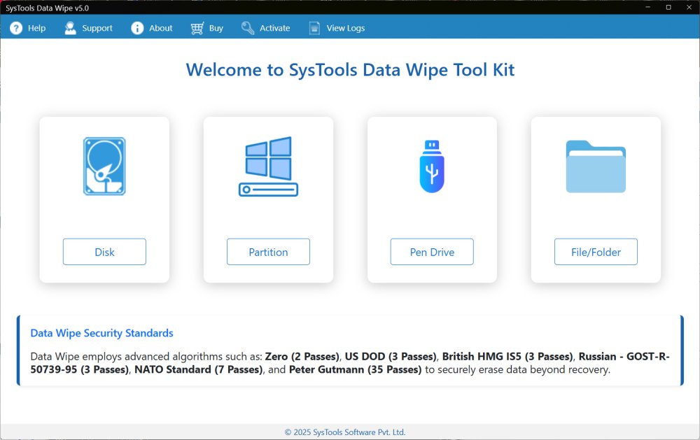 Download SysTools Data Wipe - MajorGeeks