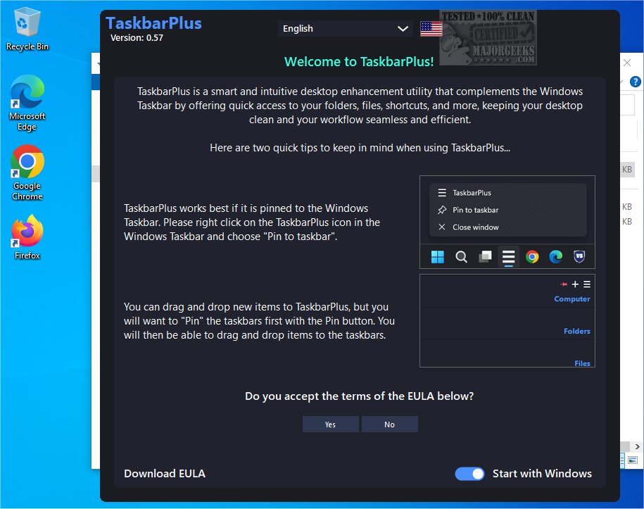 Download TaskbarPlus - MajorGeeks
