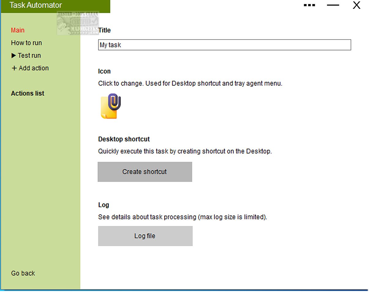Download PrivacyRoot Task Automator - MajorGeeks
