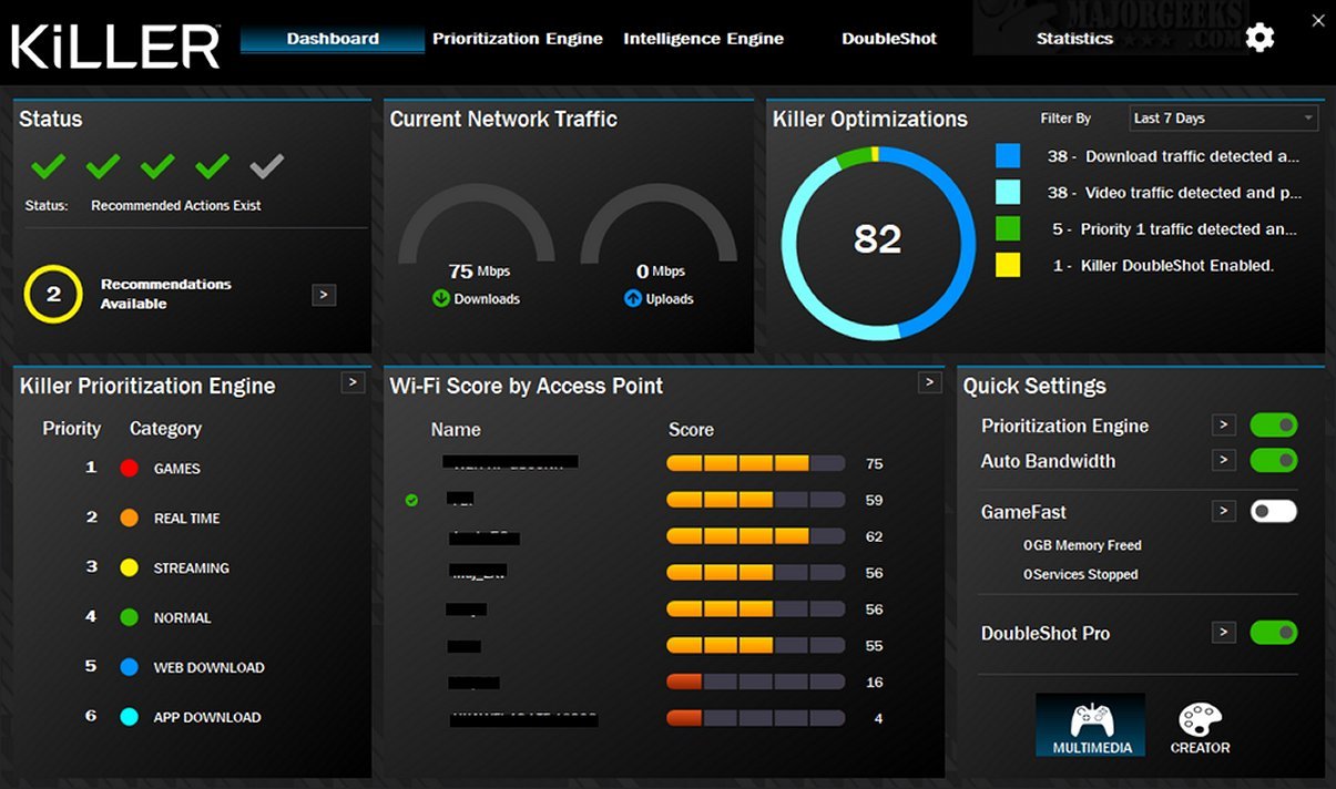 Download Intel Killer Performance Suite - MajorGeeks