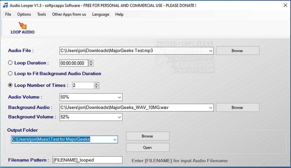 Download Audio Looper - MajorGeeks