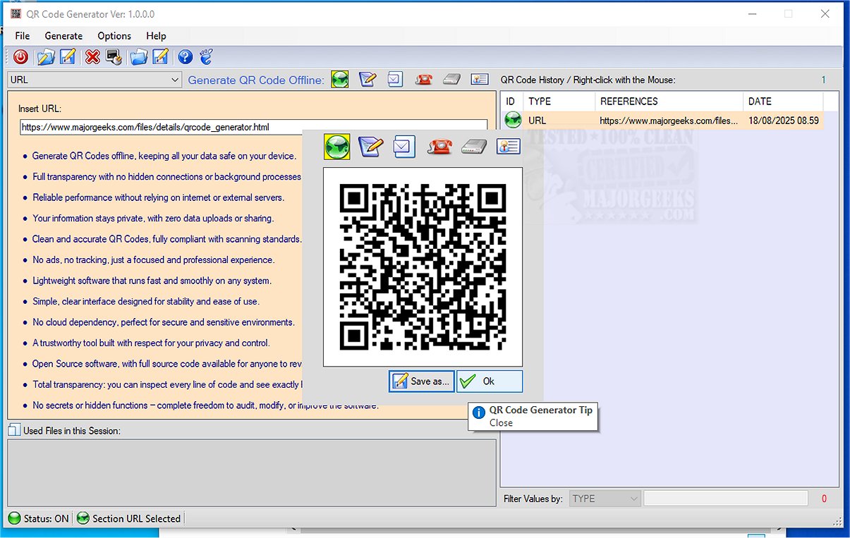 Download QR Code Generator - MajorGeeks